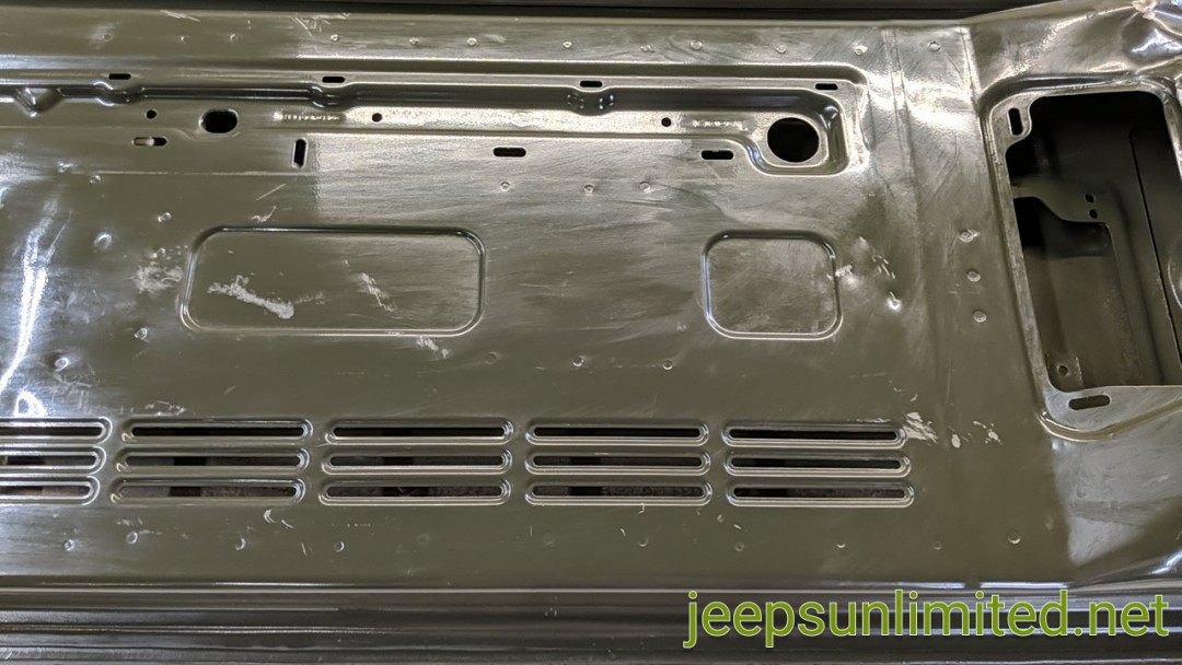Wrangler JK Green Tailgate Shell Mopar OEM Paint Code PGK 68079246AB ...