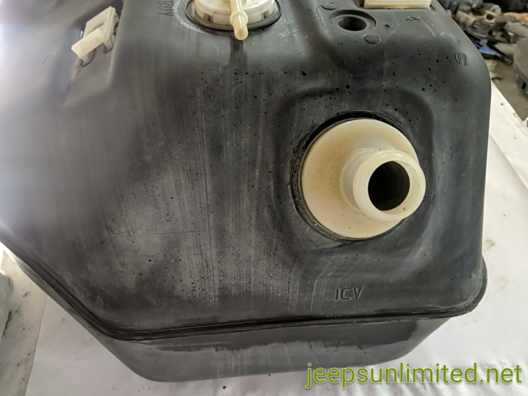 Wrangler TJ LJ Gas Fuel Tank 19 Gallon Plastic Poly 52100484AD 2003 ...