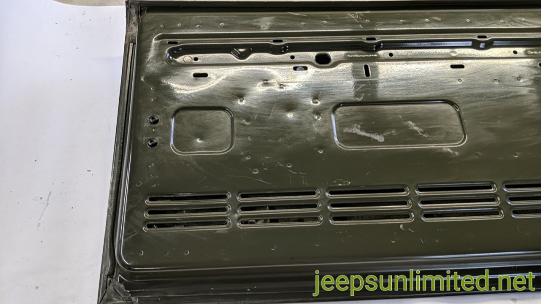 Wrangler JK Green Tailgate Shell Mopar OEM Paint Code PGK 68079246AB ...
