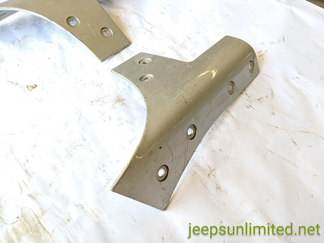 Wrangler JKU JK Windshield Frame Reinforcement Bracket Set 07-18 ...
