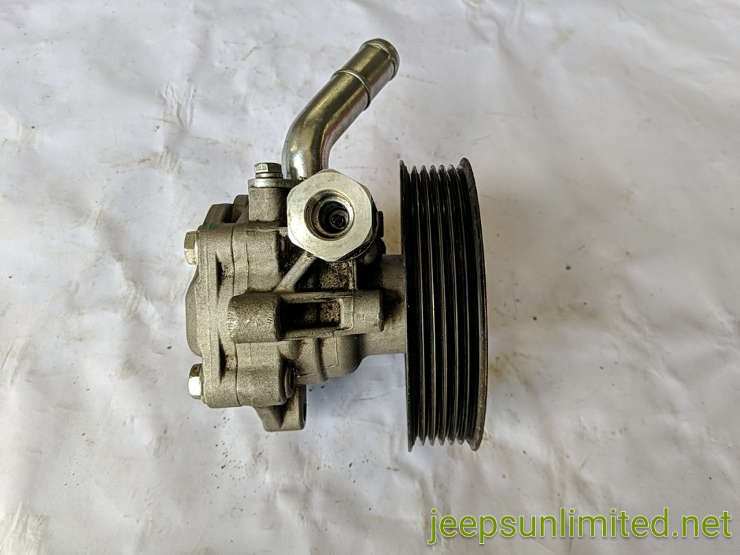 Wrangler JK JKU Power Steering Pump Pulley Assembly 3.6L V6 12-18 ...