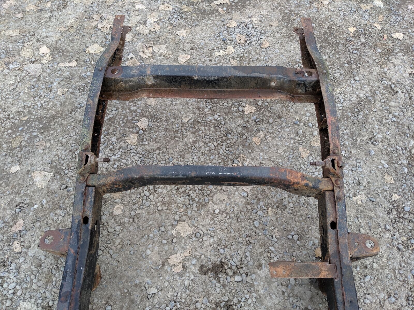 CJ5 OEM Frame Steel Chassis No Rust - Parts Breakers - Rust Free used ...