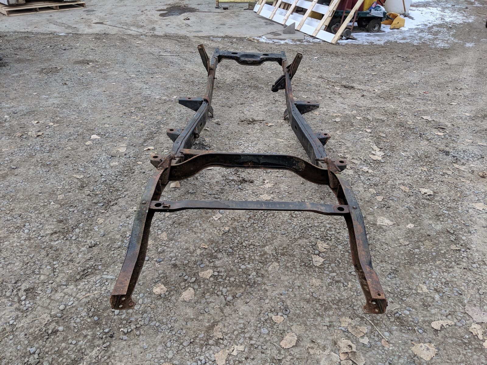 CJ5 OEM Frame Steel Chassis No Rust - Parts Breakers - Rust Free used ...