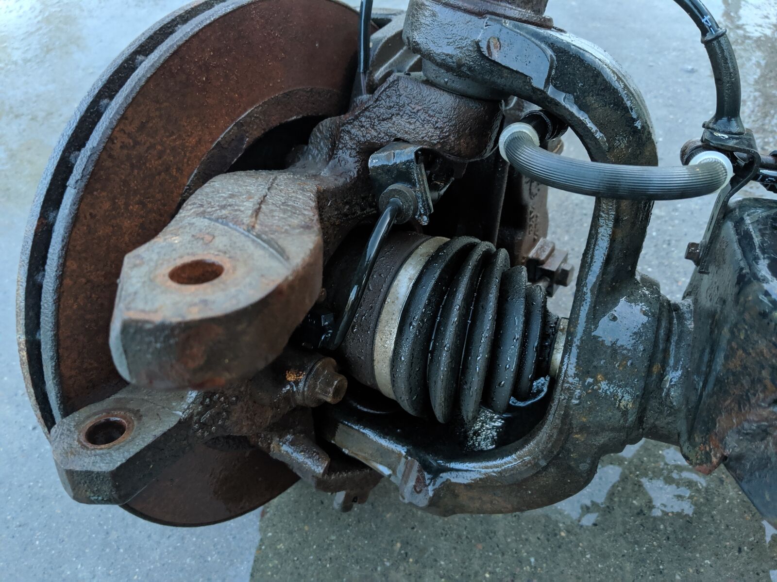 Grand Cherokee WJ D30 3.73 Front Axle Assembly 1999-2004 - Parts ...