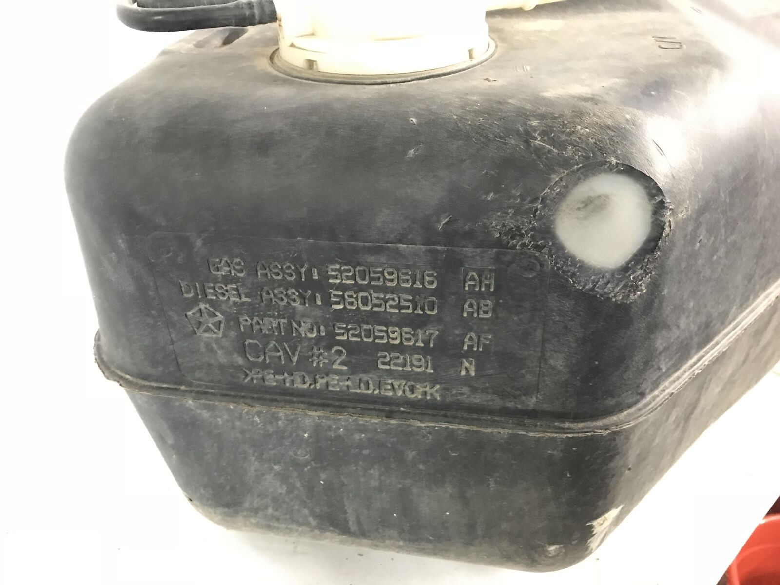 Wrangler TJ LJ 05-06 Gas Fuel Tank 19 Gallon Plastic Poly Gas ...