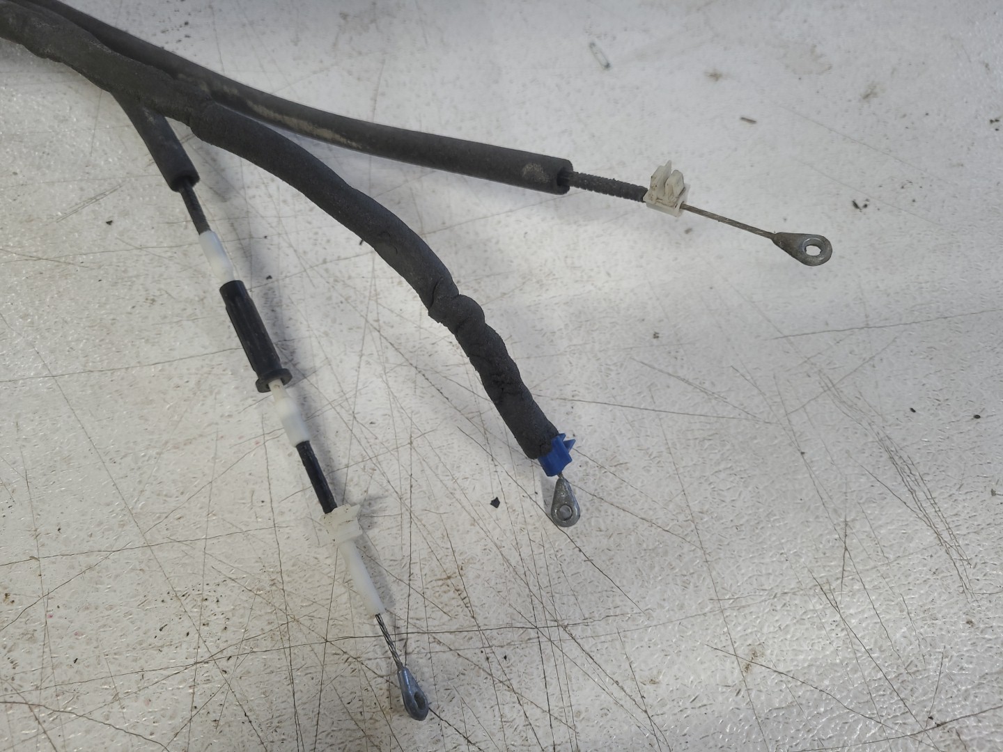 Wrangler YJ Heater Climate Temperature Control Cables to Heater Box ...