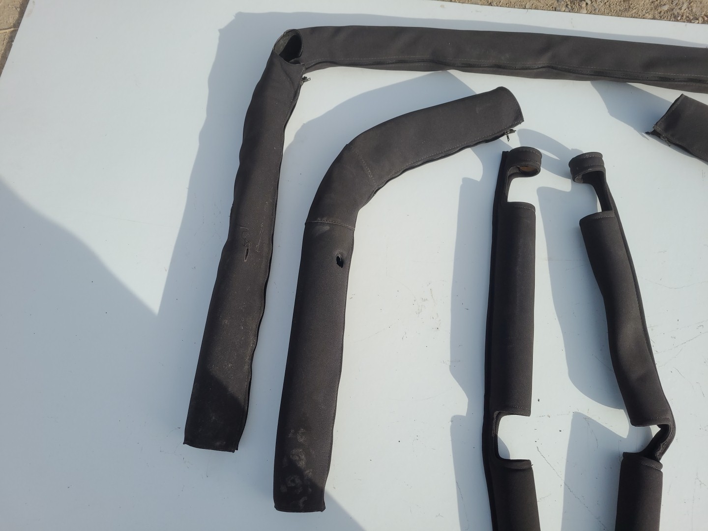 Wrangler TJ Roll Bar Covers Foam Black 1997-2002 - Parts Breakers ...