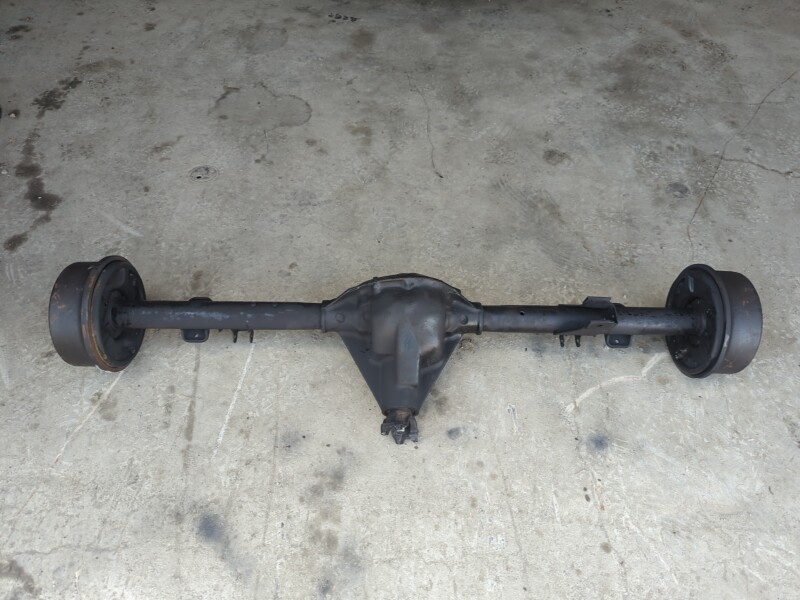 Wrangler YJ Rear Axle Assembly Dana 35 with 4.11 Gear Ratio 1990-1995 ...